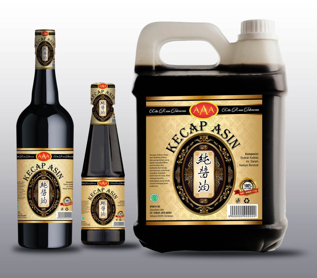 7+ Hal yang Harus Dicantumkan Pada Label Sticker Botol Kecap